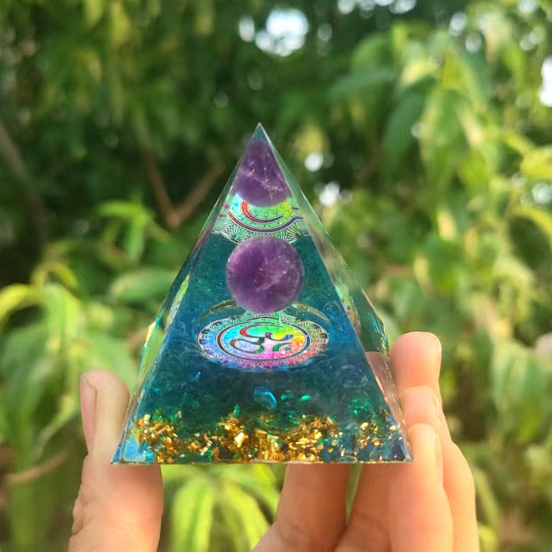 Enchanted Mystique: Orgonite Crystal Energy - OM – Wicca Vibes