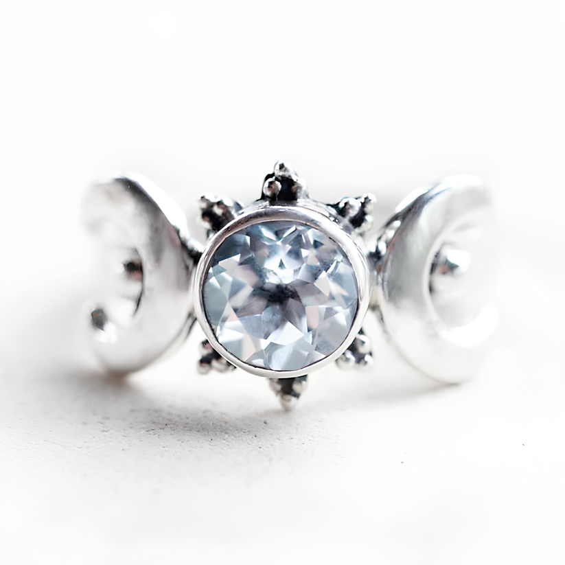 THE MYSTIC MOON GODDESS RING – Wicca Vibes